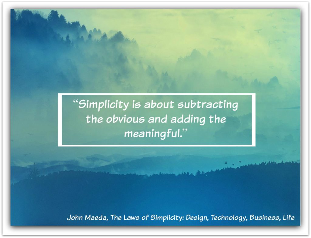 Struggling for Simplicity – Struggle to Victory